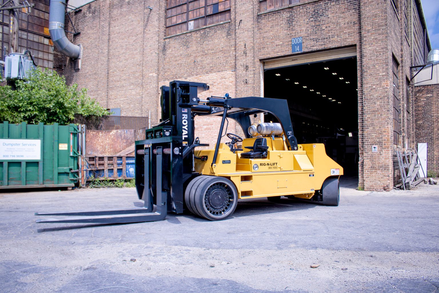The Royal RNL 80/100 New Operator Cab - Royal Rig-N-Lift